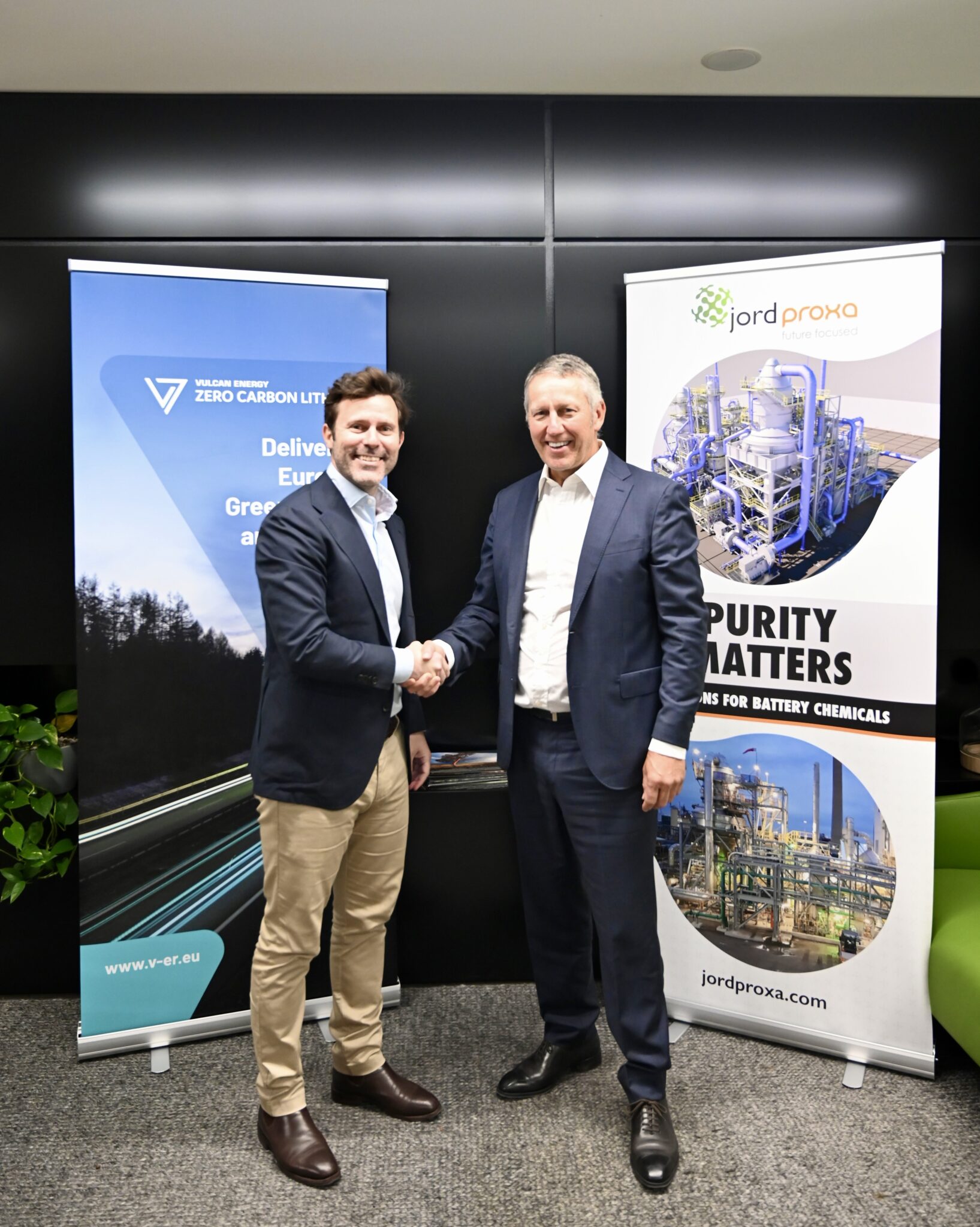 Vulcan and JordProxa Partner for Phase One of ZERO CARBON LITHIUM ...